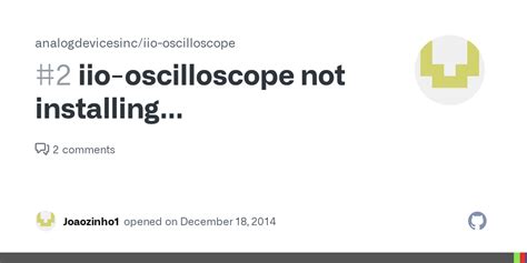iio oscilloscope not installing · issue 2 · analogdevicesinc iio