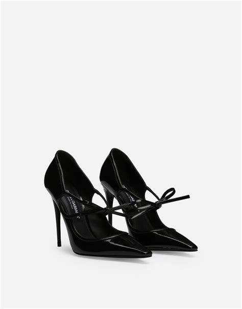 Dolce And Gabbana Polished Calfskin Pumps Idee Di Moda Idee Vestito Scarpe