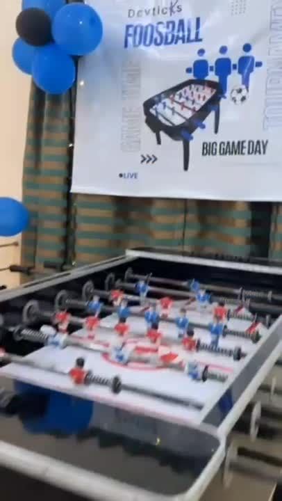 Devticks On Linkedin Foosballfrenzy Techteamfun Gameon Workhardplayhard Teamspirit