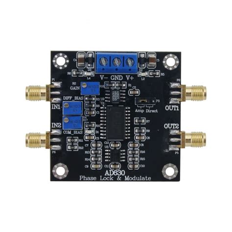 Balanced Modulator Ad630 Chip Phase Locked Amplifier Module Modulation Demodulation Free