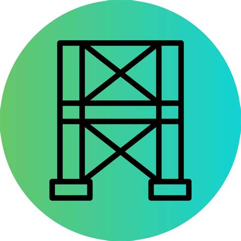 Scaffolding Vector Icon Design 23316507 Vector Art At Vecteezy