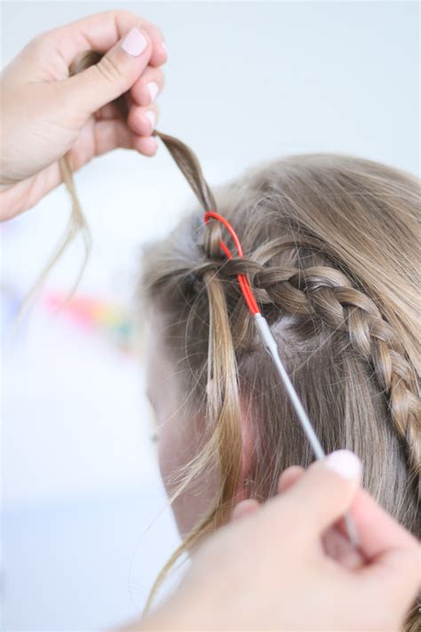 A Quick And Easy Waterfall Braid Tutorial Bangstyle House Of Hair