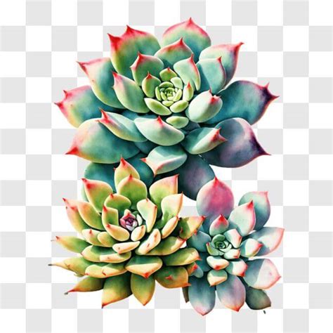 Download Colorful Succulent Plants For Decoration And Medicinal