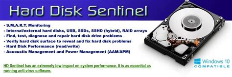 HD Sentinel S M A R T HDD And SSD Disk Health Monitor