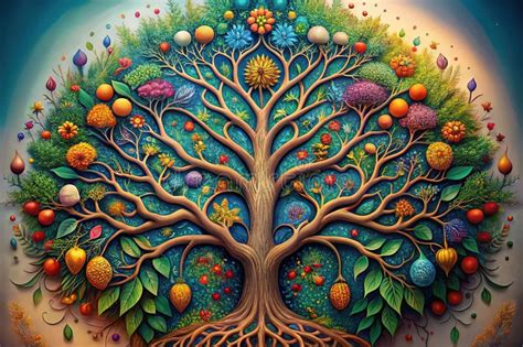 A Visual Journey Through The Spiritual Symbolism Of The LDS Tree Of Life A Painting Inspired By