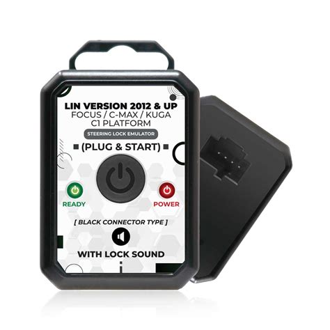 Black Connector Type Ford Emulator Focus C Max Kuga C1 Platform 2012