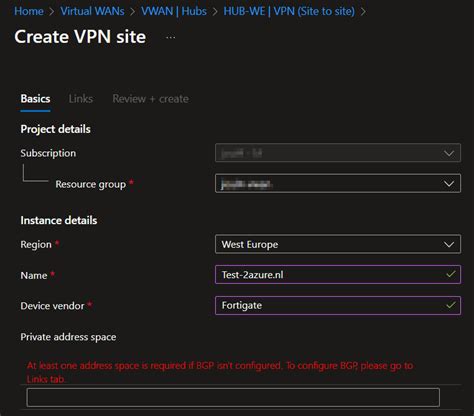 How To Setup Bgp Vpn Connection With Azure Wan Lessons Learned 2 Azure
