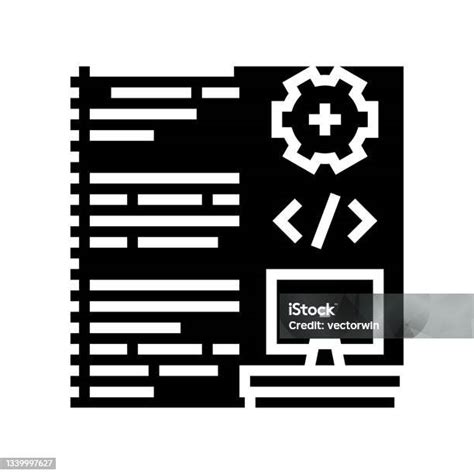 글리프 아이콘 벡터 일러스트레이션을 개발하는 소프트웨어 개발에 대한 스톡 벡터 아트 및 기타 이미지 개발 네트워크 서버 데이터 Istock