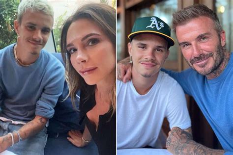 David And Victoria Beckham Celebrate Son Romeo On 21st Birthday