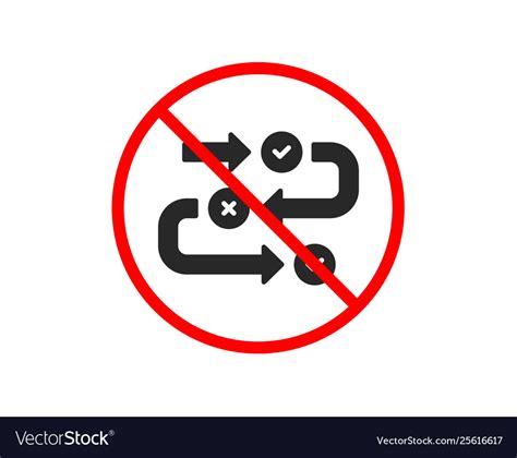 Survey Progress Icon Algorithm Sign Royalty Free Vector