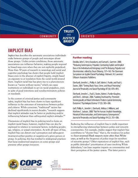 Implicit Bias National Initiative