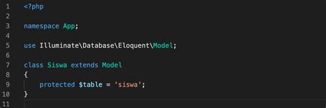 membuat rest api dengan laravel — part 5 membuat eloquent model by prawito hudoro medium