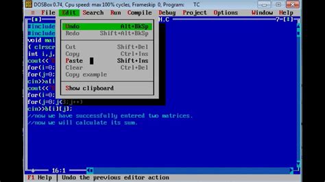 C Program To Calculate Sum Of Matrices Youtube