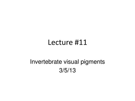 Ppt Lecture 11 Powerpoint Presentation Free Download Id1868624