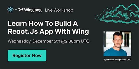 Wing On Linkedin Winglang React Workshop