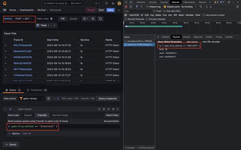Traceql Several Variable Values In Traceql Are Substituted In The