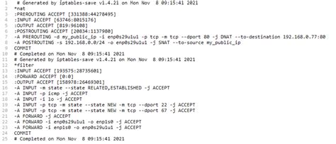 Networking Iptables 2 Nics Private Public Private Route