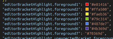 More Than 6 Colors In Bracket Pair Colorization Rainbow · Issue 139777 · Microsoftvscode