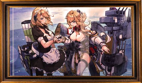 Renown And St George Warship Girls R Drawn By Diao Junzi Knifefungus Danbooru