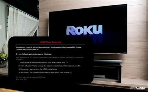 SOLVED HDCP Error In Roku 2023 Ultimate Guide To Fixing The Issue Connection Cafe