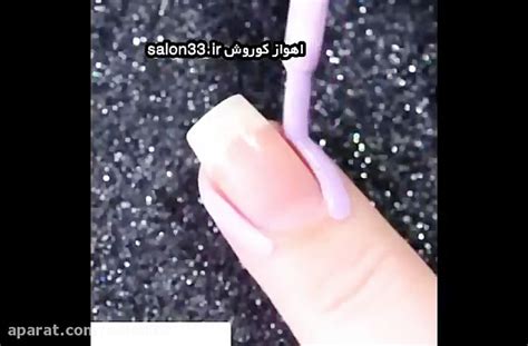 طراحی ناخن مدل ابر و باد