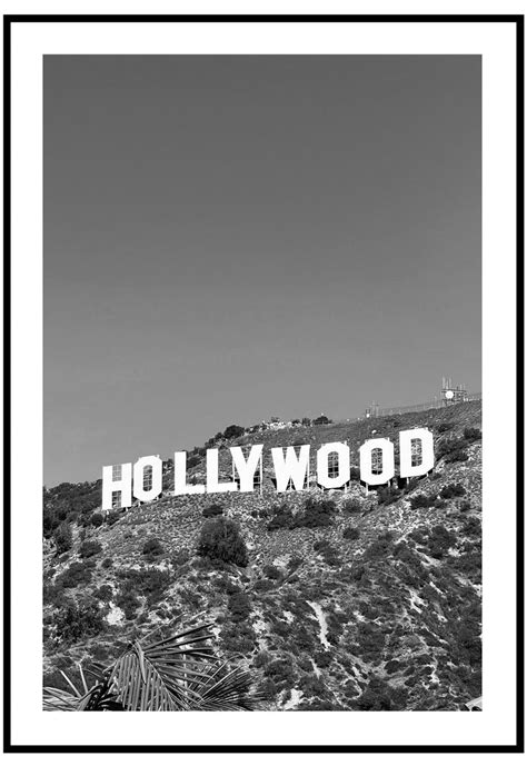 Hollywood Sign Poster Luxury Wall Art Of Iconic Hollywood Sign Slay