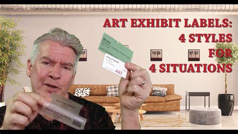 Art Exhibit Labels