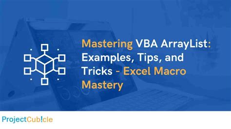 Vba Arraylist Examples Tips And Tricks Excel Macro Mastery