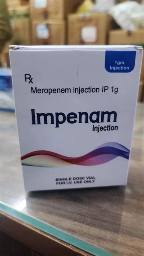 Meropenem 1gm Injection At Rs 185 Vial Inj Meropenem In Lucknow Id