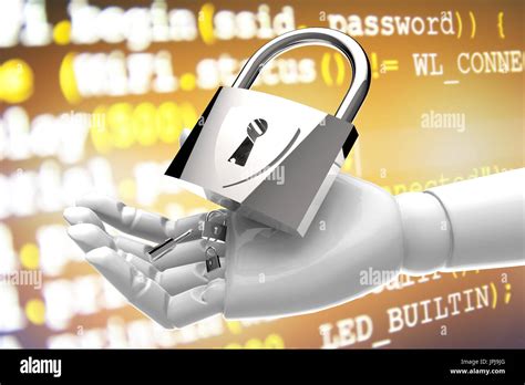 Cyber Security Network Iot Technology With Artificial Intelligence Ai Concept Master Keys On