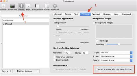 Iterm Iterm2 Open Windows As Tabs Ask Different