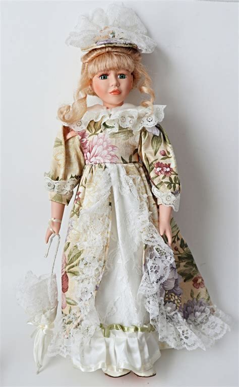 Vintage Porcelain Doll Bridgette From Marquee Etsy