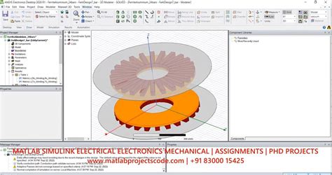 ansys maxwell 3d analysis of ferrite aluminum coils and bars ansys