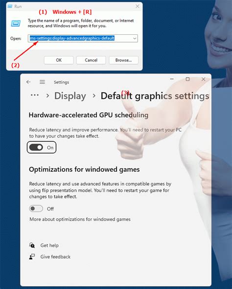Configure Default Advanced Graphics Settings In Windows