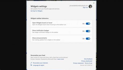 Microsoft Releases Windows 11 Preview Build 25211 With New Widgets Settings Improved Snipping