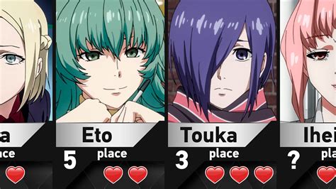 Best Girls From Tokyo Ghoul Youtube