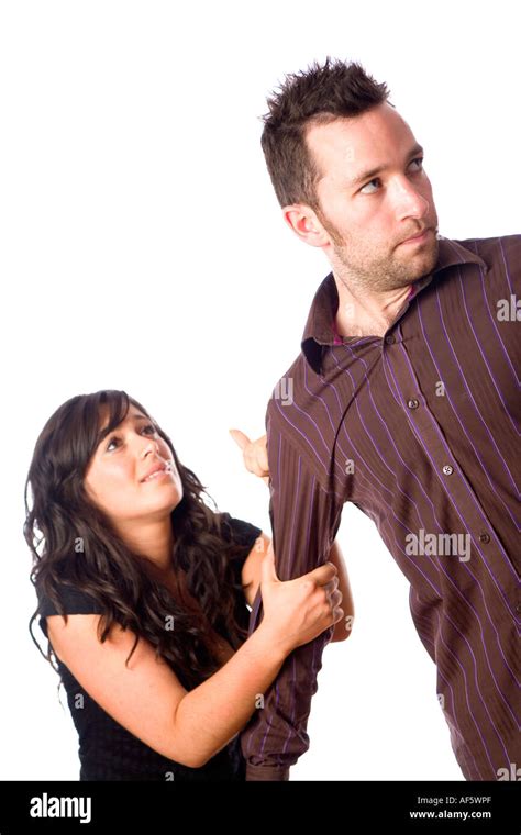 Couple Having An Argument Stock Photo Alamy