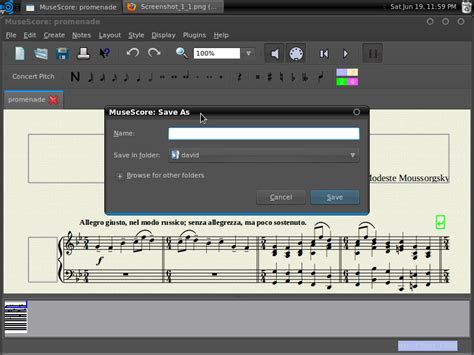 Empty Popup Dialogs Musescore
