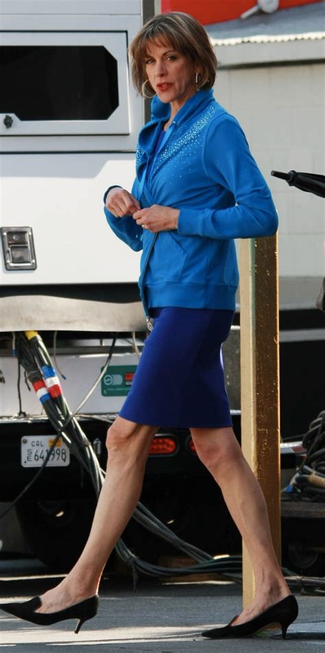Wendie Malick At Hot In Cleveland Set In Santa Monica Hawtcelebs