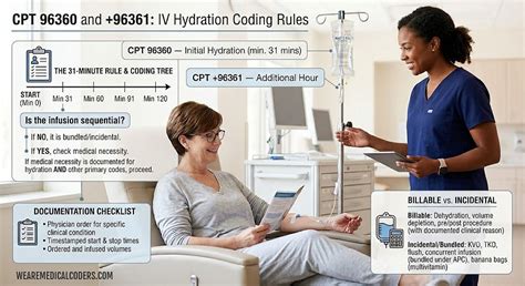 Cpt 96360 And 96361 Iv Hydration Coding Rules