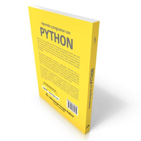 Aprende A Programar Con Python Alfaomega Argentina