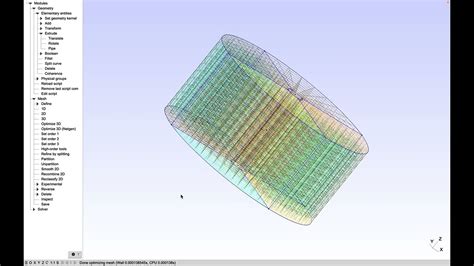 gmsh tutorial creating and meshing a 3d annulus youtube
