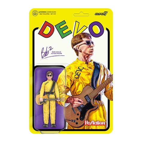 Devo Bob Casale Satisfaction Reaction Figure By Super7 Aggronautix