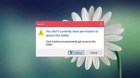 Fixed You Dont Currently Have Permission To Access This Folder Error