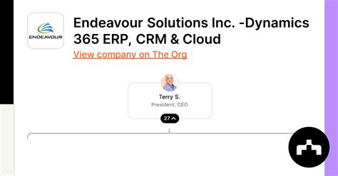Endeavour Solutions Inc Dynamics 365 Erp Crm And Cloud The Org
