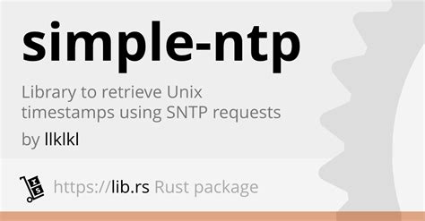 Simple Ntp — Rust Library Librs