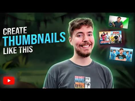 How To Make Awesome Thumbnail For Your Youtube Channel Photoshop Tutorial 5 Min Tutorial