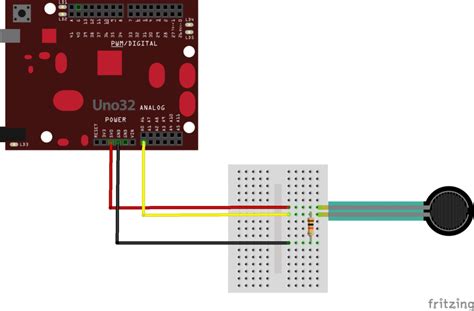 Chipkit Uno Force Sensitive Resistor Example Pic Learning
