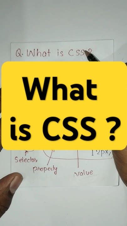 What Is Css Short Definition Css Definition Of Css In Computer Css Define Shorts Youtube