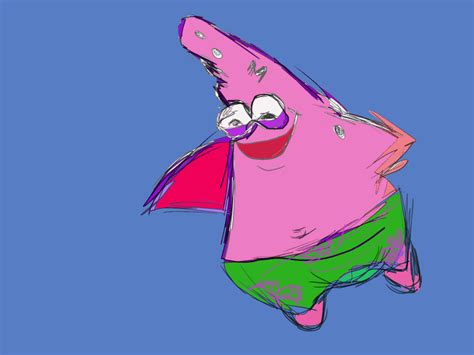Evil Patrick Spongebob